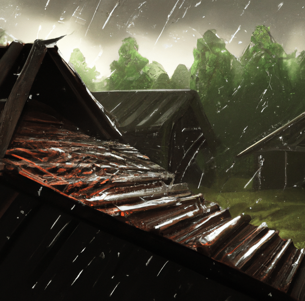 Rainstorm On Roof White Noise • Sleep Sounds