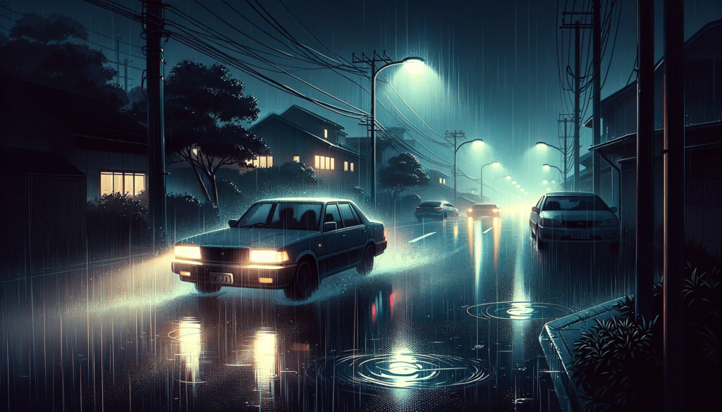 10 Hours of Driving in Rain for Sleeping • Sleep Sounds