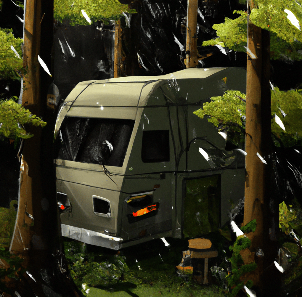 Rain on a Camper Van - Rain on Car • Sleep Sounds