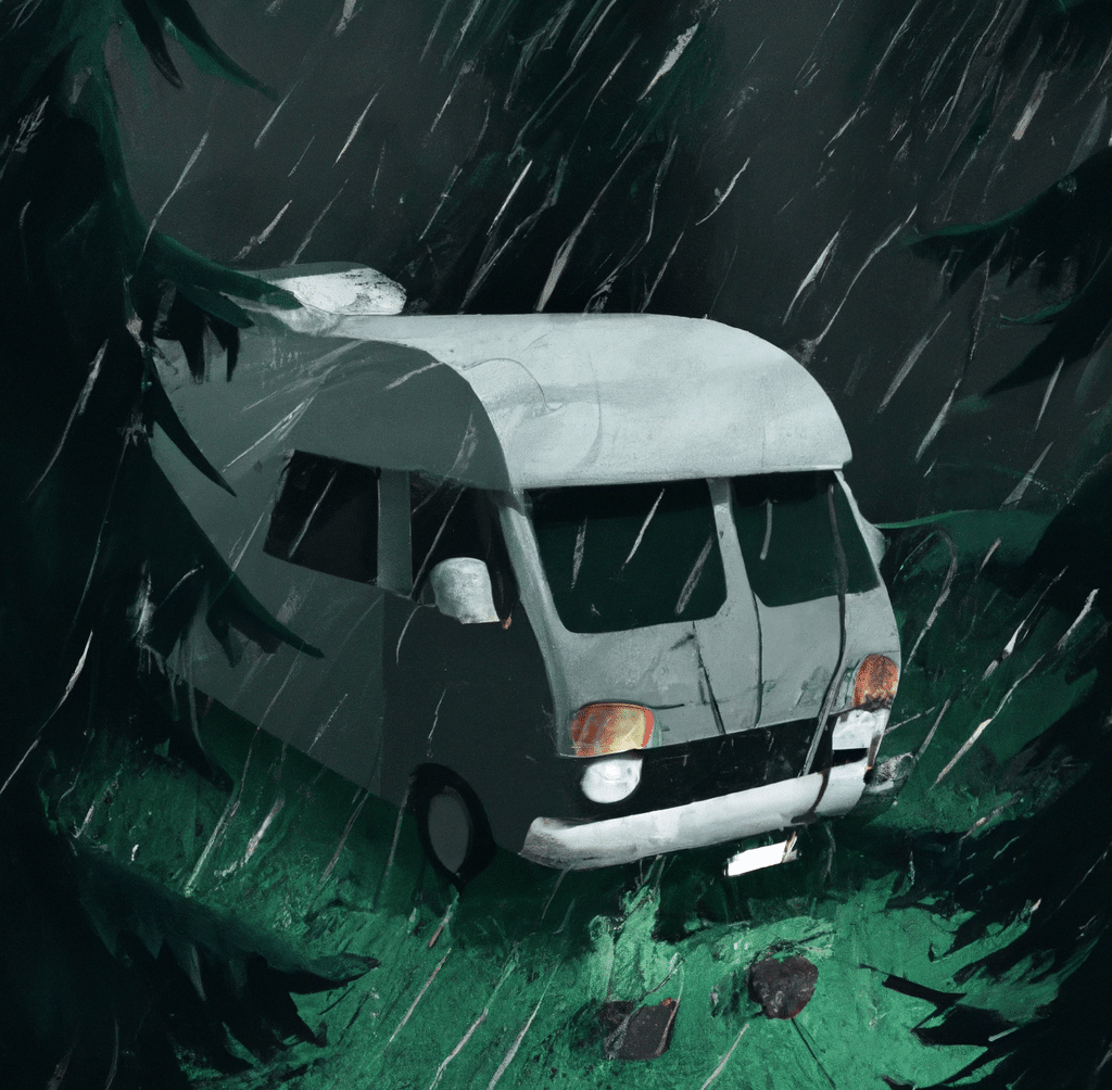 Rain on a Camper Van - Rain on Car • Sleep Sounds