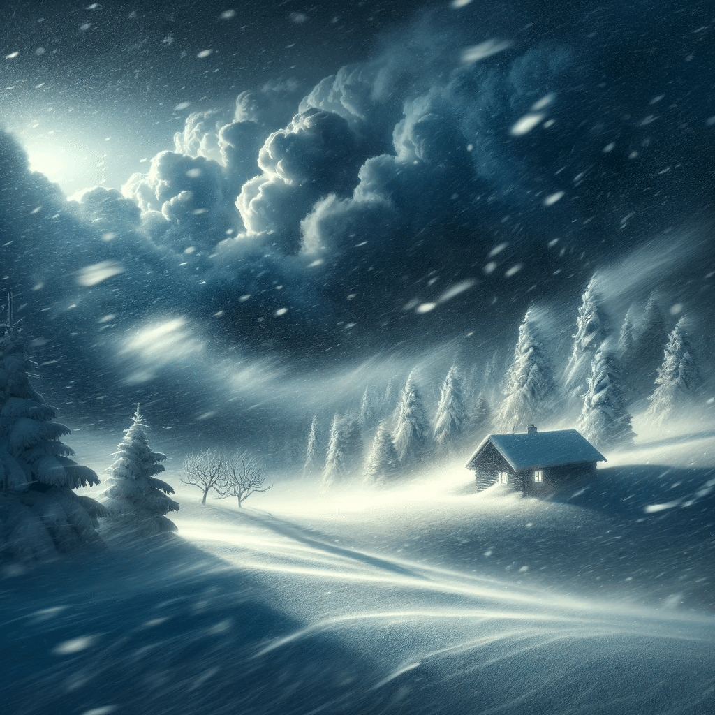 Snow-Storm & Wind Sounds (6hours) • Sleep Sounds