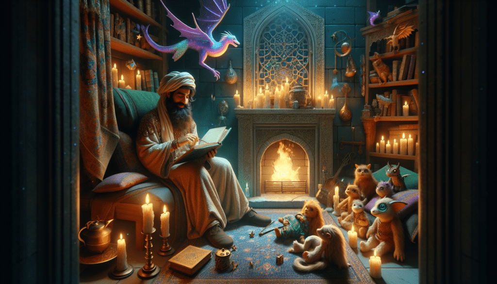 Wizard Spending Holidays at Hogwarts Bedtime Stories