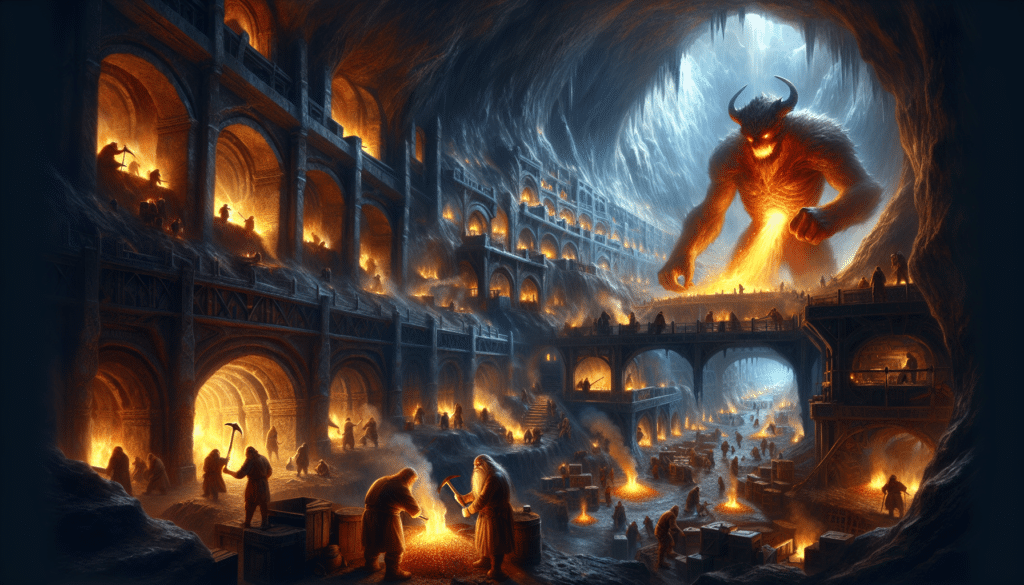 Middle Earth Folklore: Mines of Moria, Balrogs and Dwarves